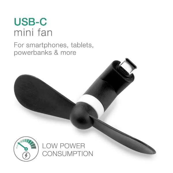 Telefónny ventilátor USB-C | MINIFAN – Toprabat.sk